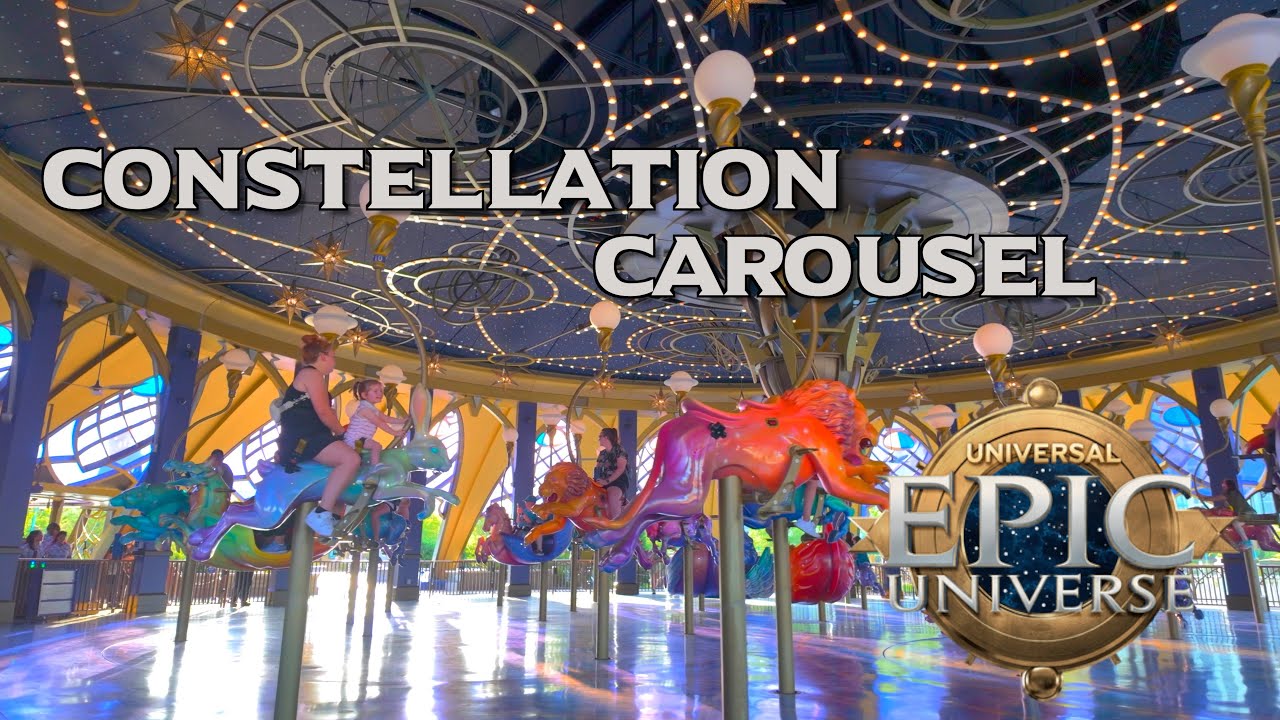 Constellation Carousel at Universal Epic Universe - Orlando, Florida ...