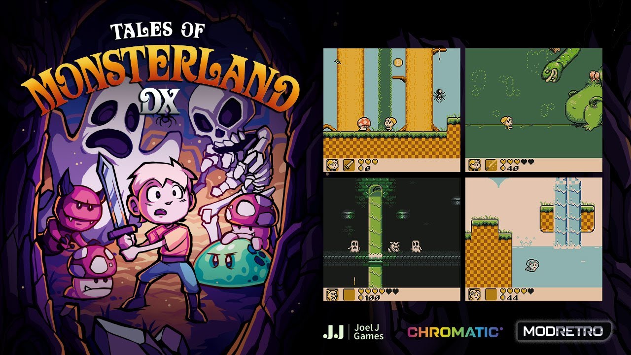 Tales of Monsterland DX – Gameboy/Chromatic Launch Trailer - YouTube