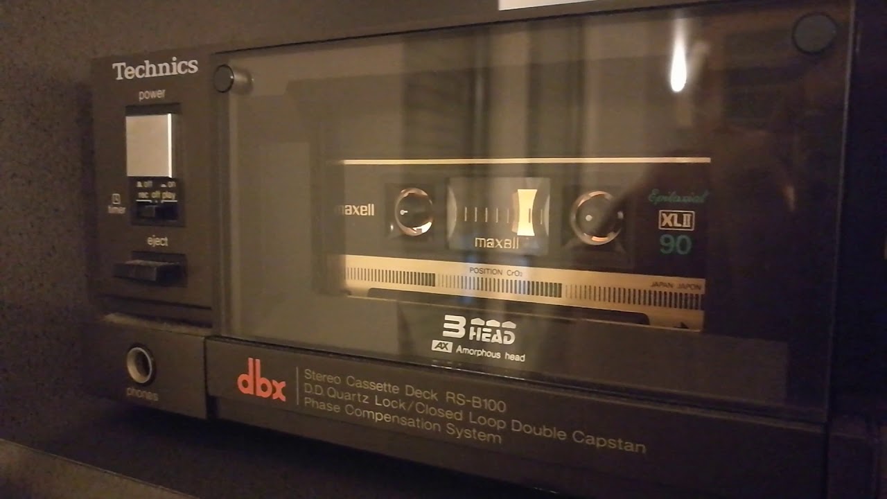 Technics RS-B100 - DBX on, DeusEx Soundtrack - YouTube