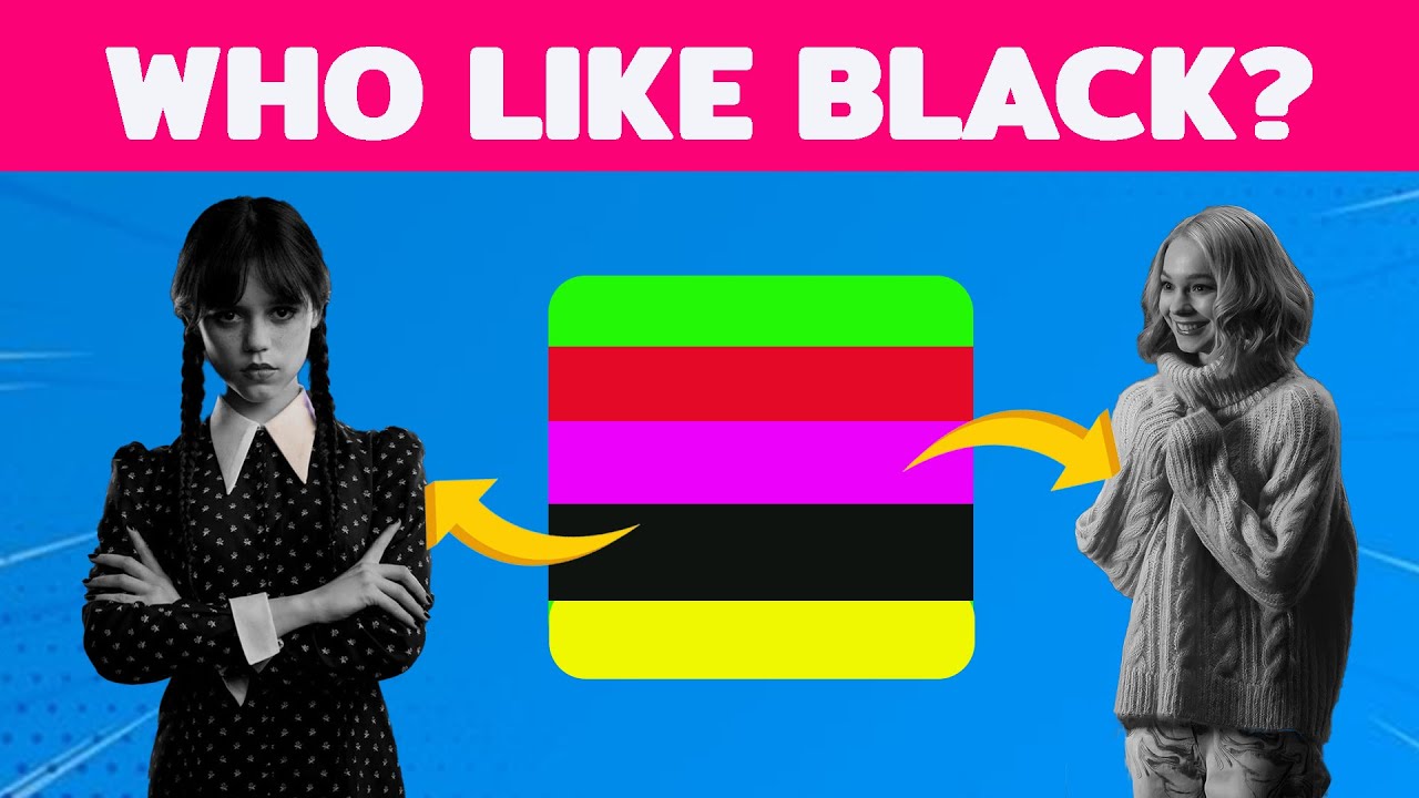 Can You Guess The Wednesday Color?| wednesday quiz |Lion Quiz - YouTube