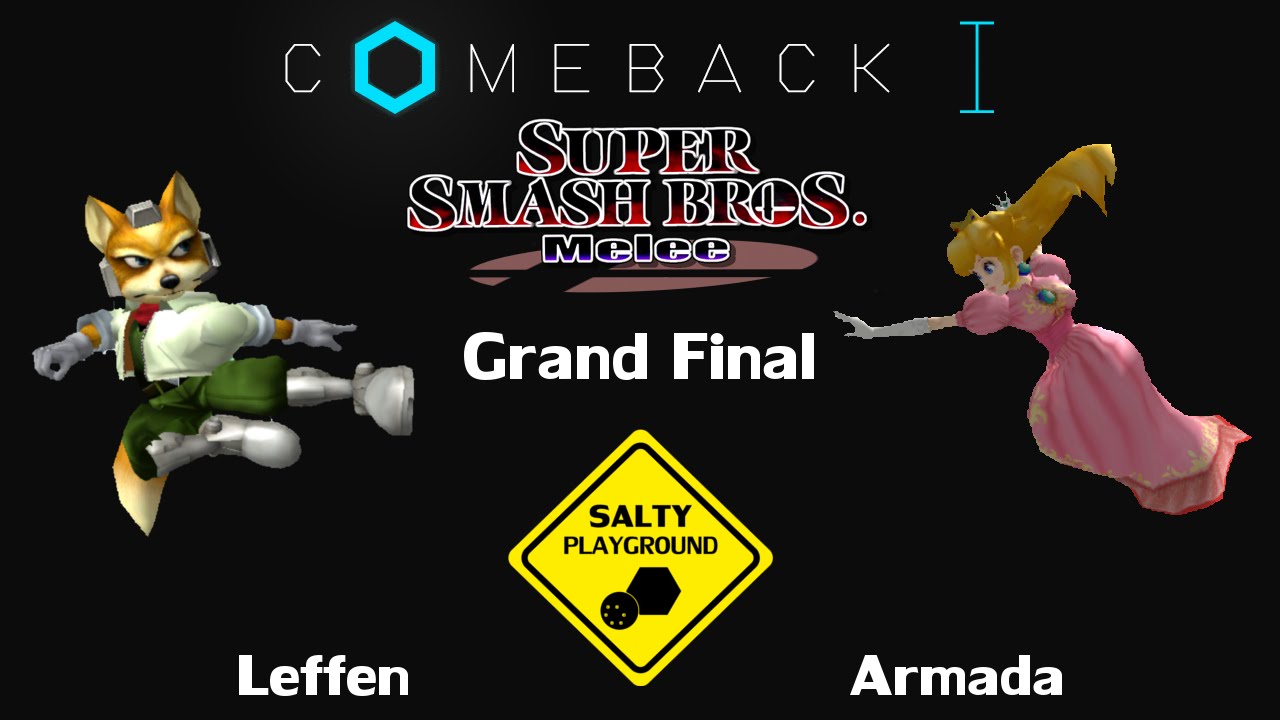COMEBACK - Leffen (Fox) vs Armada (Peach) - Melee Grand Final - YouTube