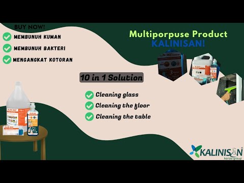 KLIN 365 Multifungsi Cleaner 5 in 1 Solution! - YouTube