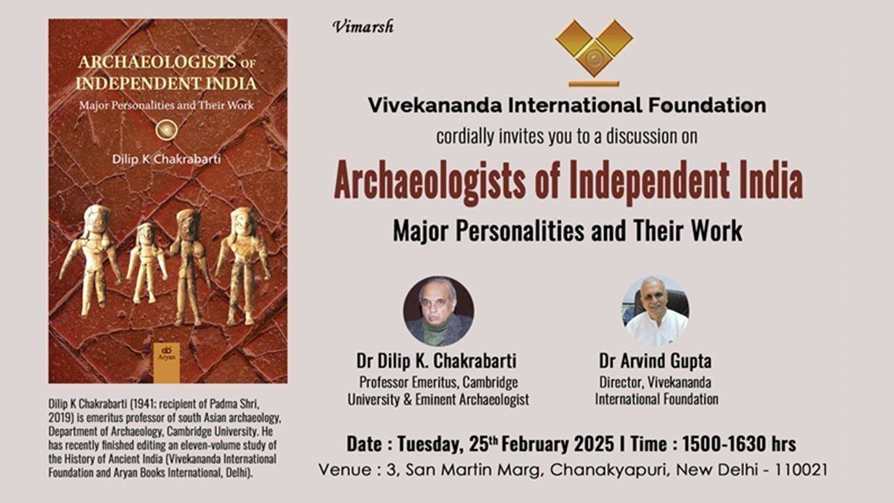 Vimarsh on Archaeologists of Independent India - Major Personalities ...