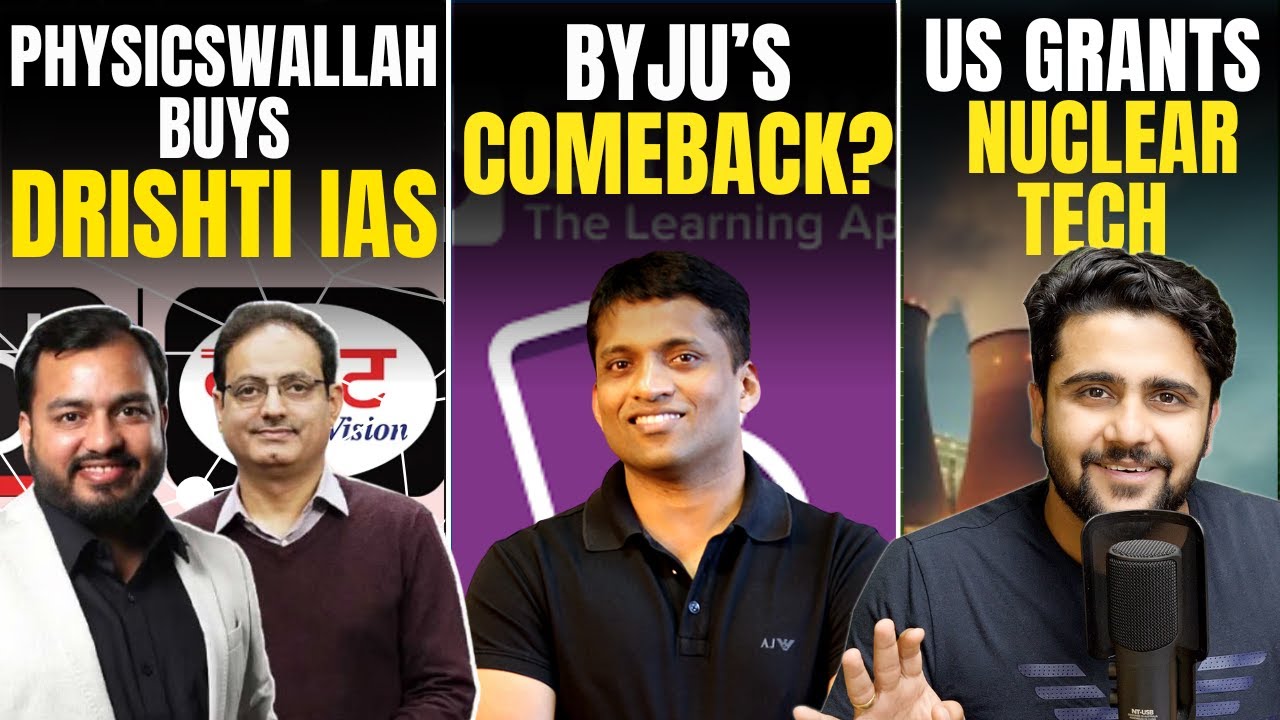 US Grants Nuclear Tech,Goldman Sachs Predicts Recession,Japan Stock Crash, Byju Fights Back ...