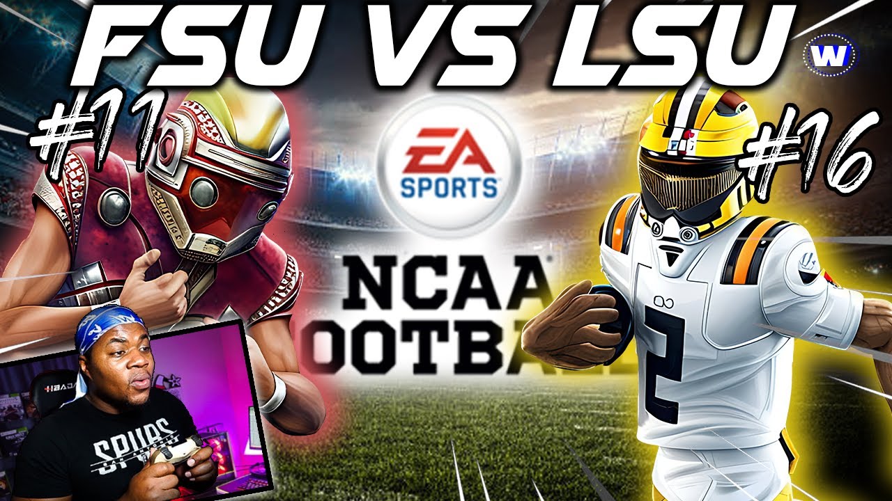 NCAA 24 Fsu vs Lsu Potential playoffs candidates - YouTube