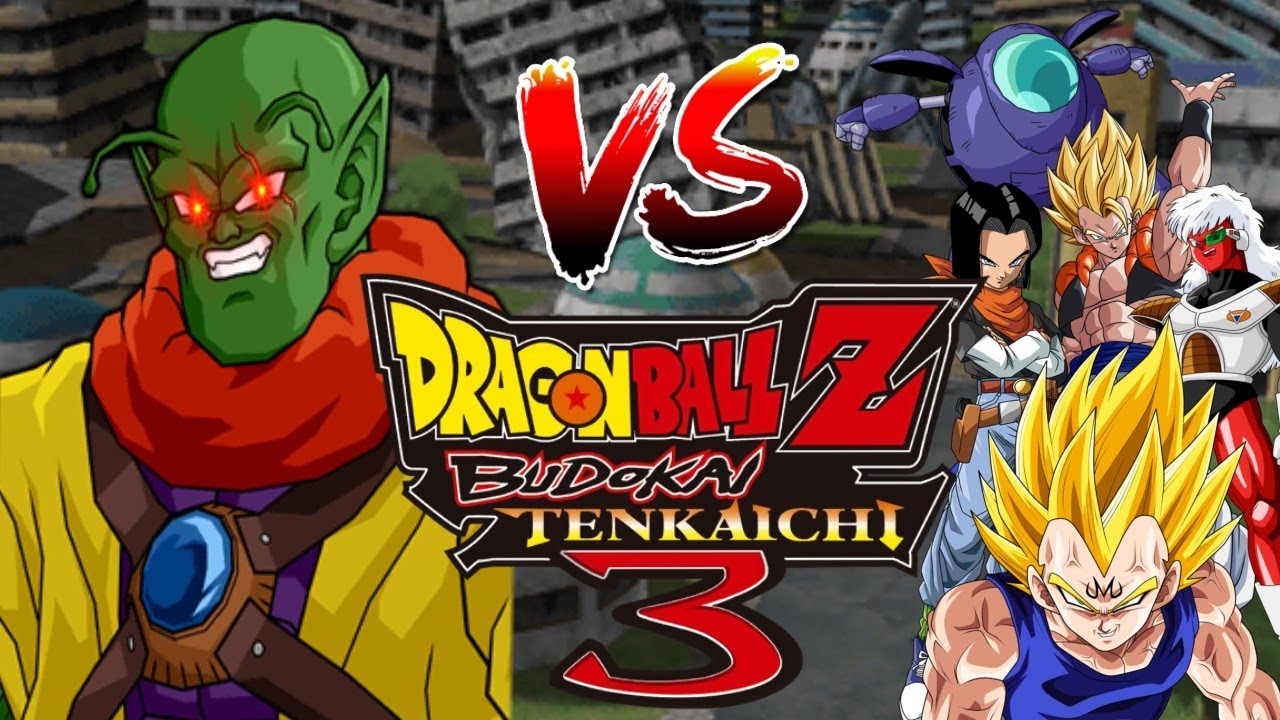 DBZ Budokai Tenkaichi 3 1vs5 Slug Gigante/Giant - YouTube