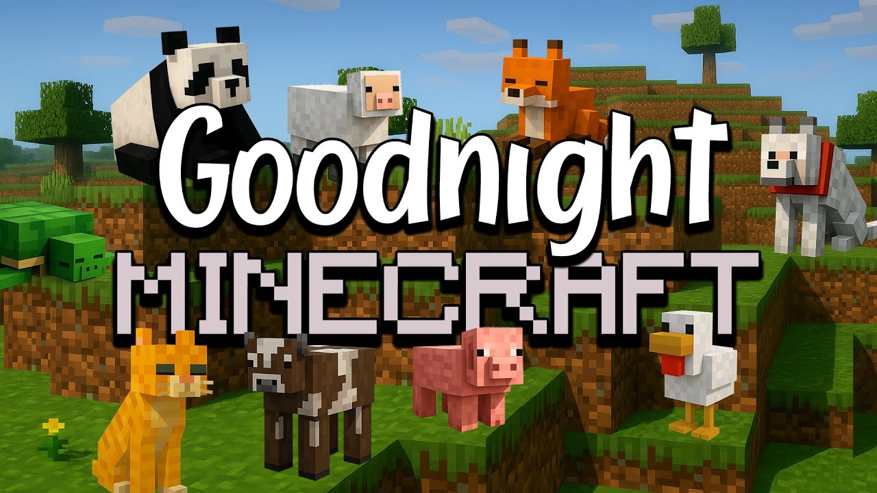 Goodnight Sleepcraft 🧱 Minecraft-Inspired Bedtime Story with 2 Hours of Calm Music - YouTube
