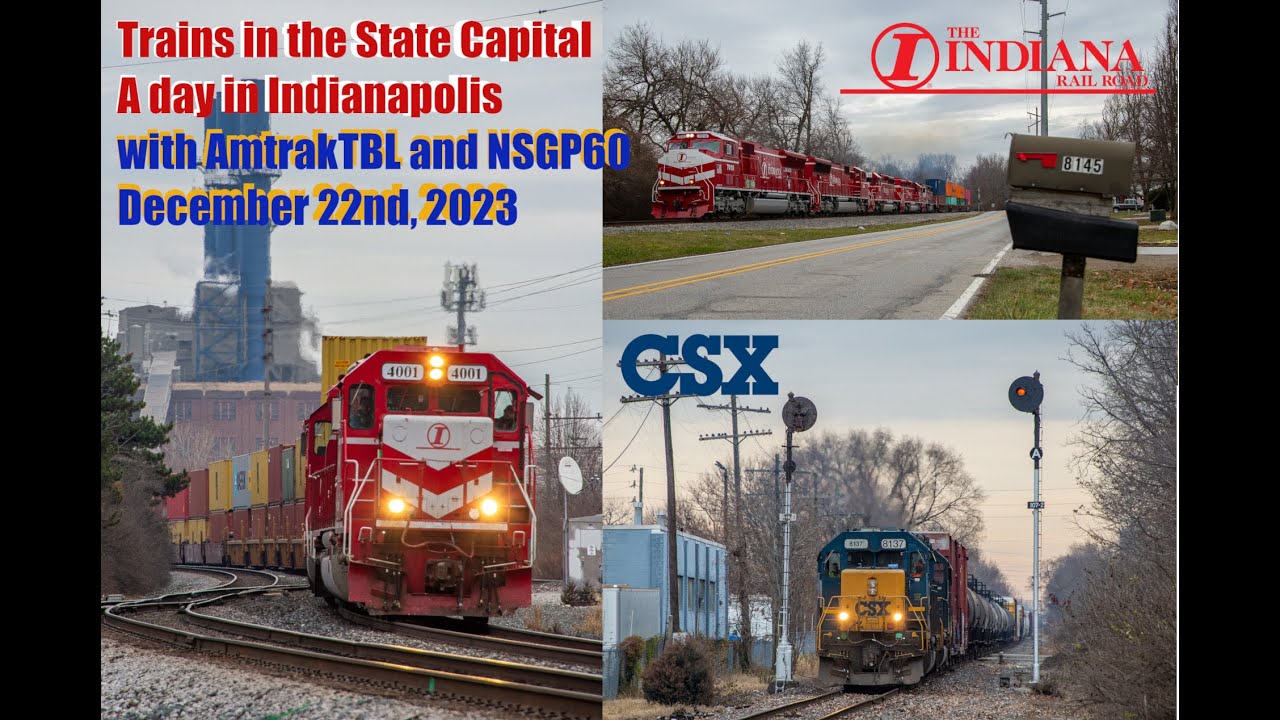 Trains in the State Capital: A Day in Indianapolis -- December 22nd ...