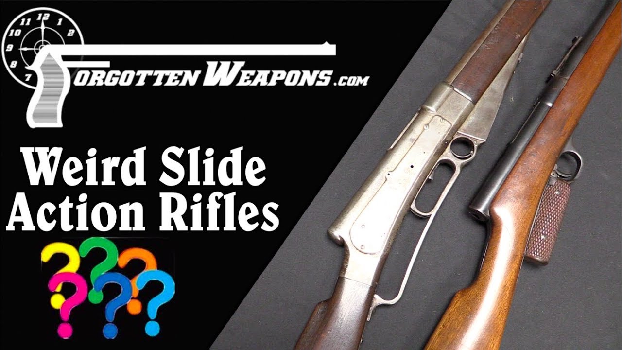 Weird Slide Action Prototype Rifles - YouTube