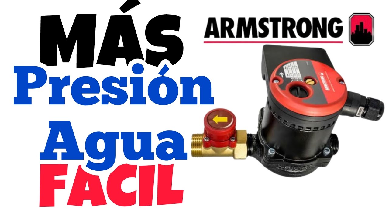 Más Presión Agua Bomba Presurizada Armstrong de 107 litros por Minuto ...