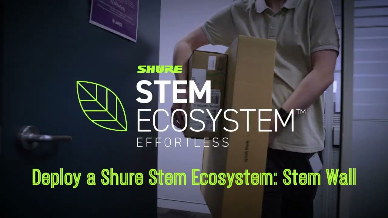 How-To Deploy a Shure Stem Ecosystem | Stem Wall - YouTube