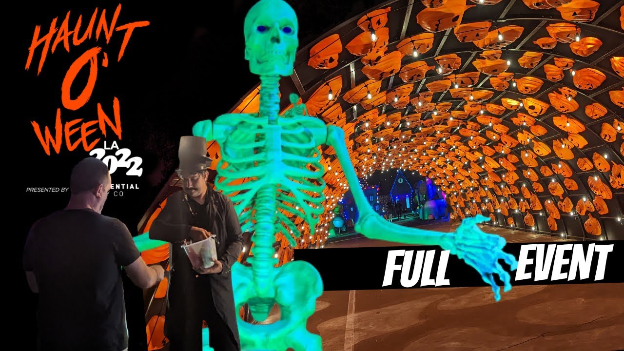 Haunt O' Ween LA 2022 - Full Experience | theFUNnelCakeBlog
