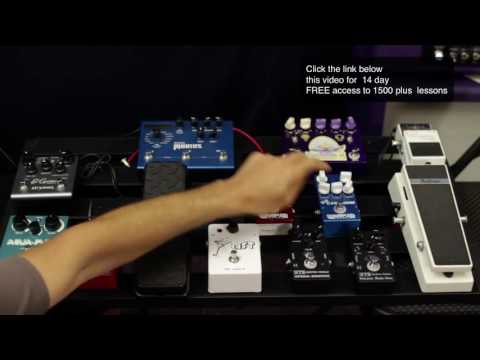 Guitar Effects Pedal Order on a Pedalboard Brett Papa \