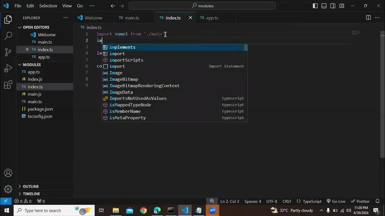 Typescript For Beginners | Quiz | Arrays and Modules - YouTube