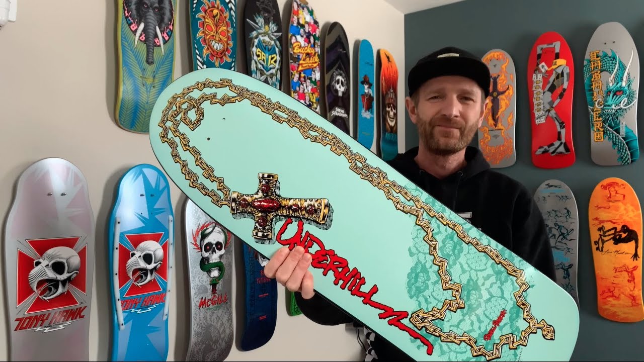Powell-Peralta 2015 Ray Underhill Cross and Chain Reissue Skateboard ...
