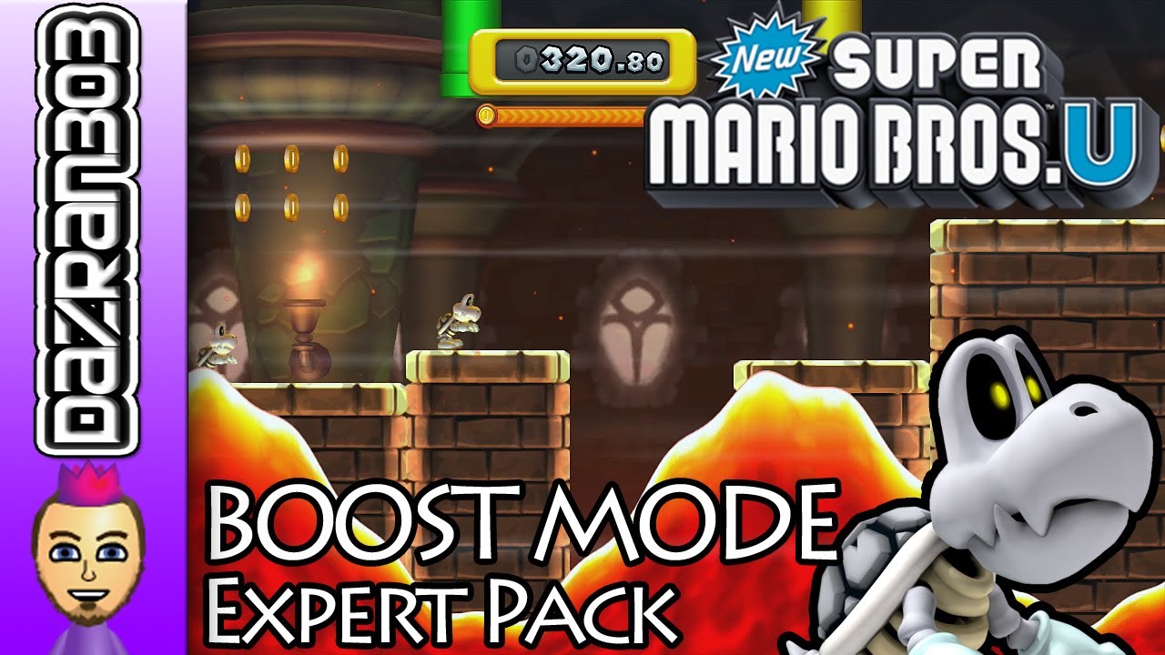 NEW SUPER MARIO BROS. U BOOST RUSH - Expert Pack Dazran303 WiiU ...