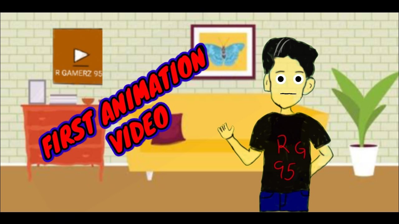 MY FIRST ANIMATION VIDEO|R GAMERZ 95 - YouTube