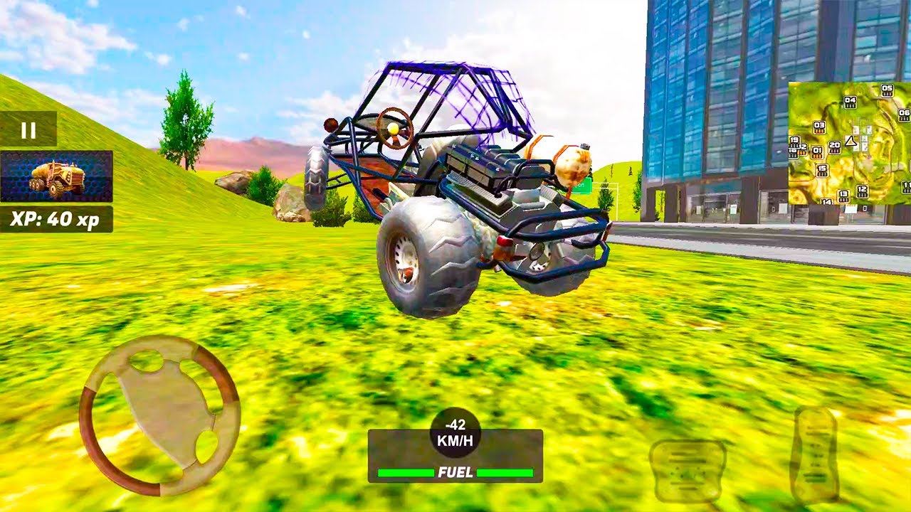 Offroad Truck Hill Racing #3 - Luxury Stunt Race Buggy 3D | Android ...