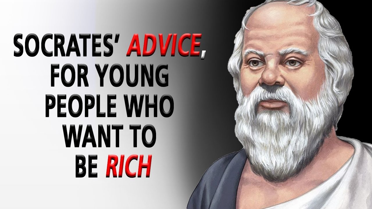 Socrates' Advice, For Young People Who Want To Be Rich - YouTube