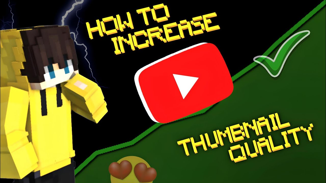 🤯 How To Increase Minecraft Thumbnail Quality In 4K [Must Watch] - YouTube
