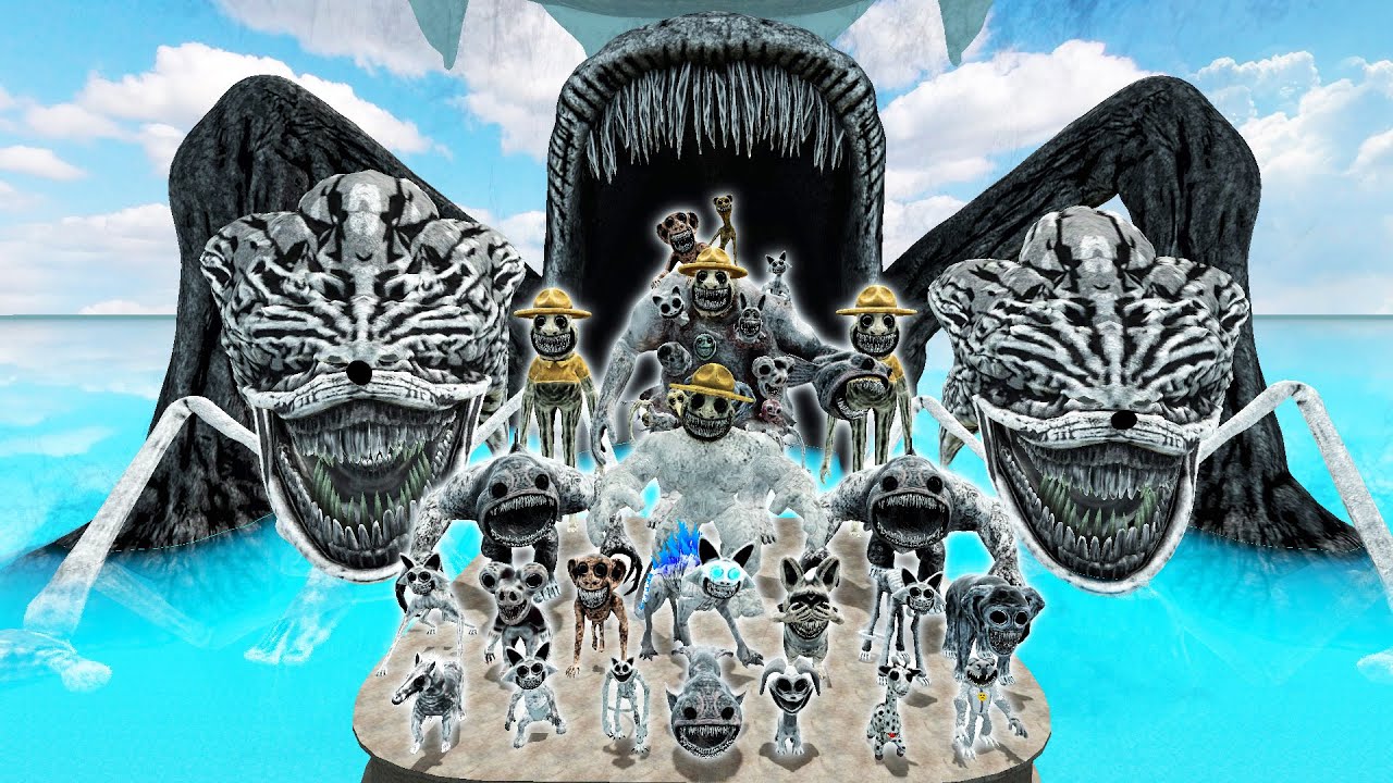 Spartan Kicking & Destroying ZOONOMALY MONSTER & SONIC TAPES in Garry's ...