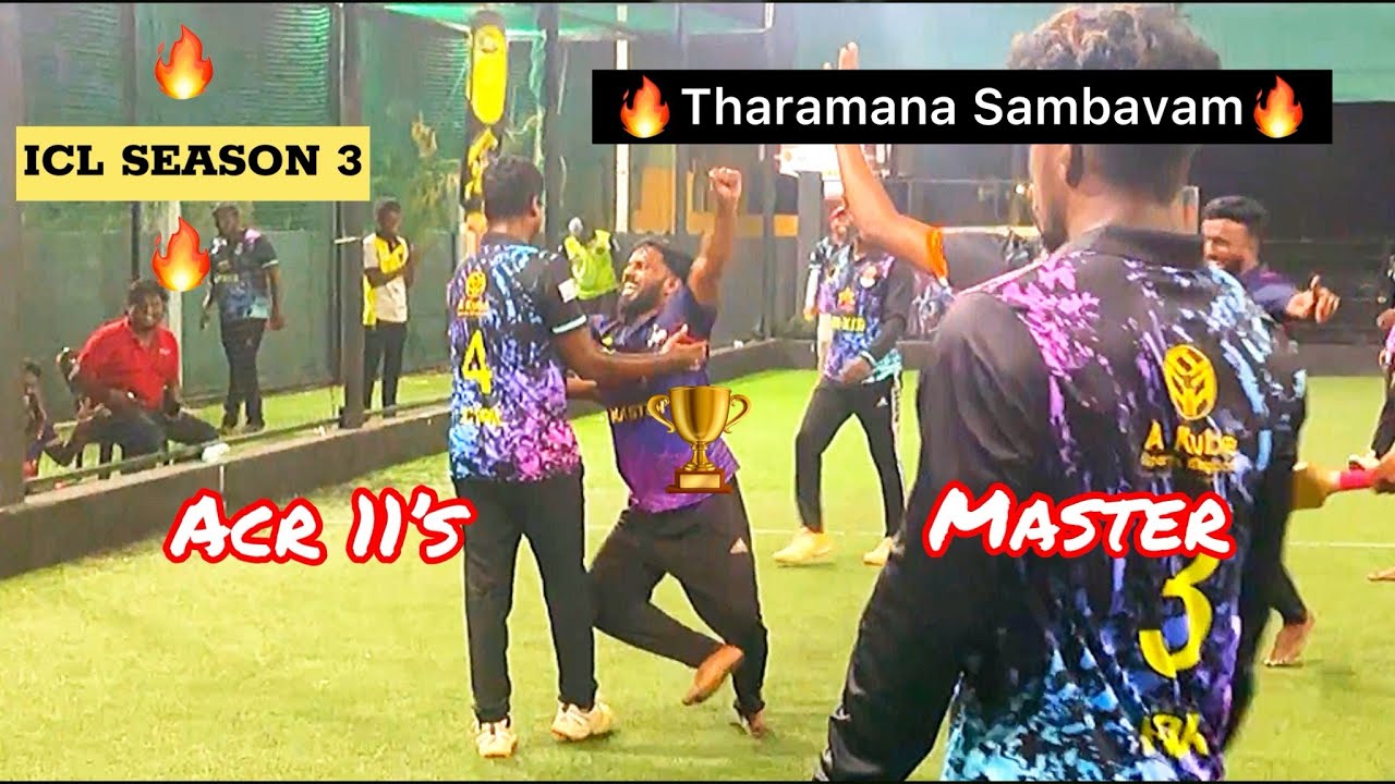 Acr 11’s vs Master | ICL Season 3 Indoor Tournament | # ...