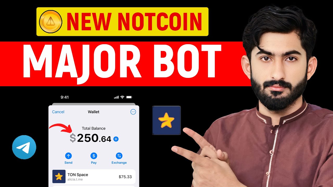 How to Use Major Bot in Telegram and and Earn Stars | Major Telegram ...