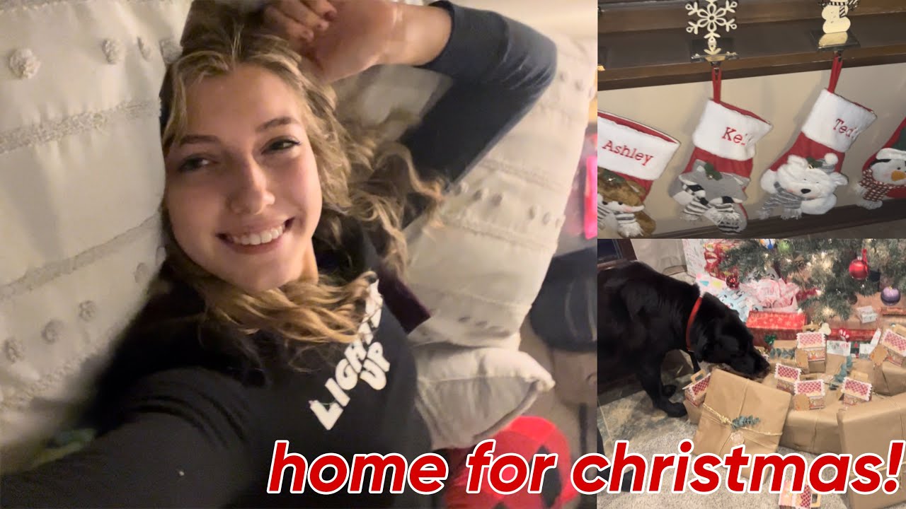 back home for christmas! | vlogmas day 23 - YouTube