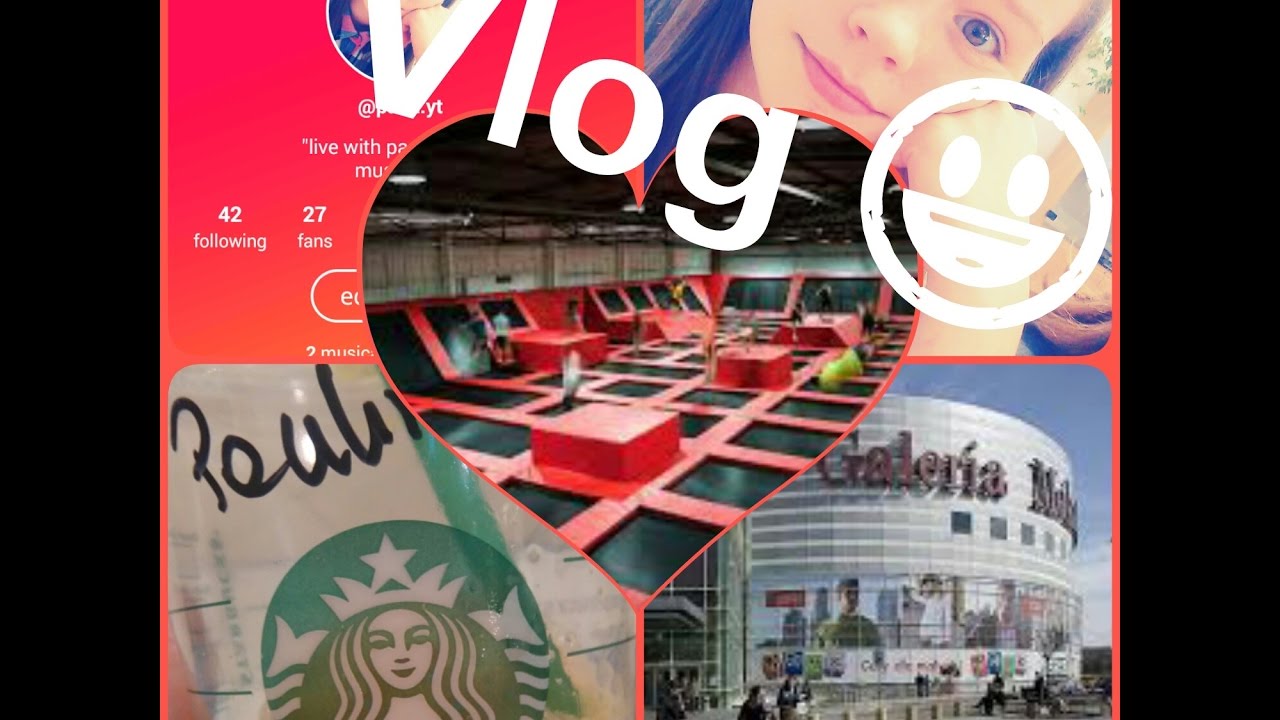 Vlog z Warszawy - Park Trampolin Hangar 646, Galeria Mokotów, haul ...