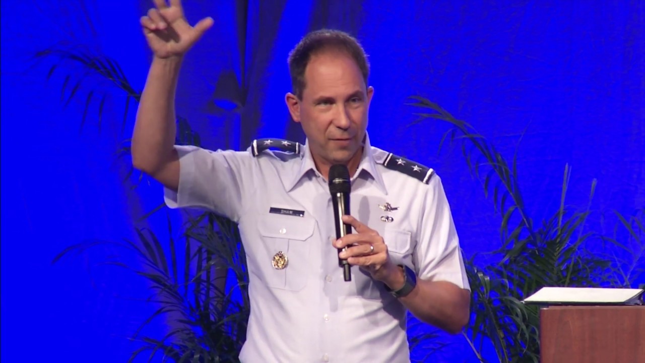 2019 AMOS Conference | Keynote 2 - Maj Gen John E. Shaw - YouTube