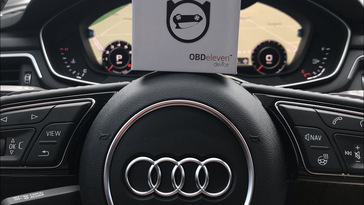 Audi B9 and OBD11 (Run through) - YouTube