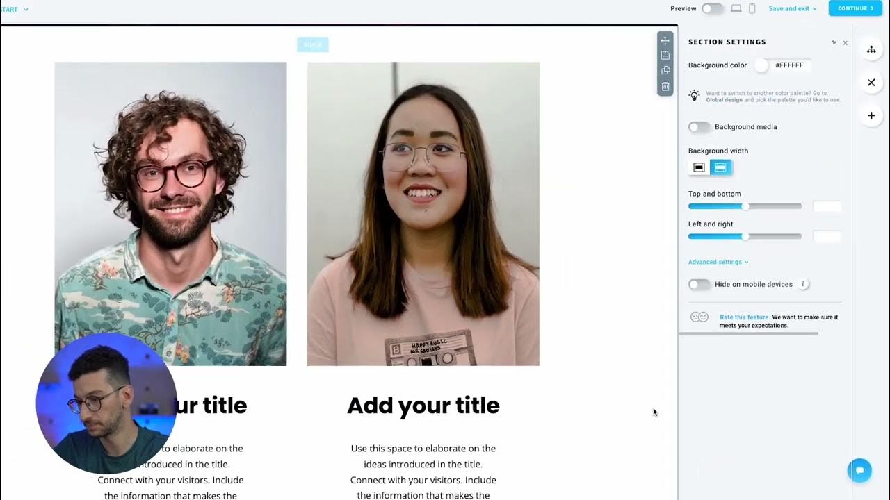 How To Create A Landing Page From Scratch In GetResponse - YouTube