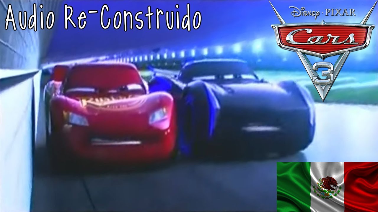 Cars 3 - Choque del Rayo McQueen Versión Preview (Audio Re-Construido ...