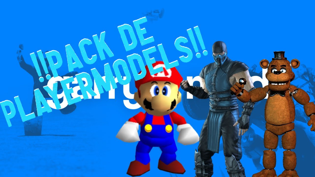 ‼Pack De Player Models (Parte 2) Para Garrys Mod Pirata‼ (Mediafire ...