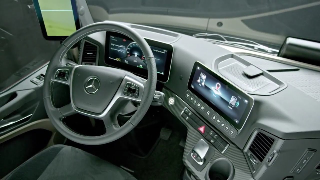 New Mercedes Actros [2019] Exterior & Interior - YouTube