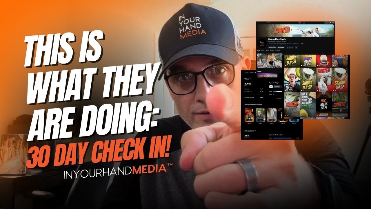 This Is What They Are Doing: 30 Day Check In - YouTube