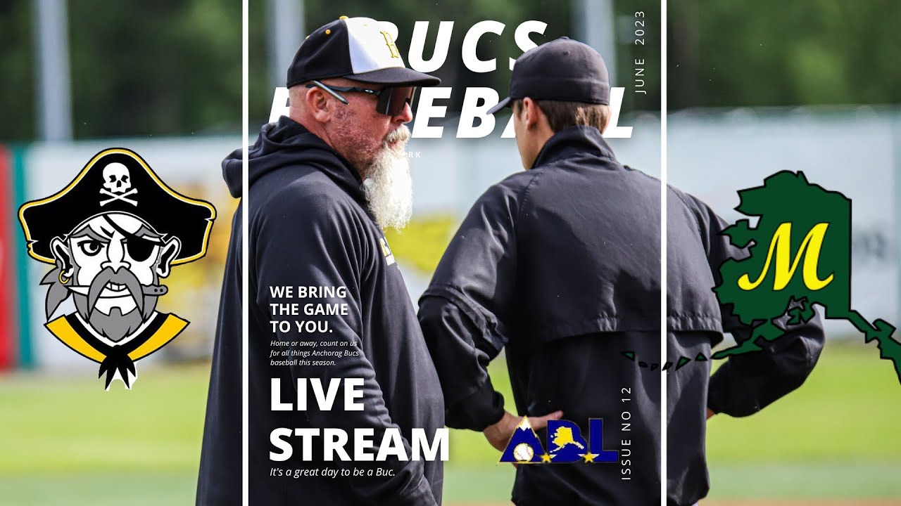 LIVE ALASKA BASEBALL LEAGUE | Anchorage Bucs @ Mat-Su Miners | 6.17.23 ...