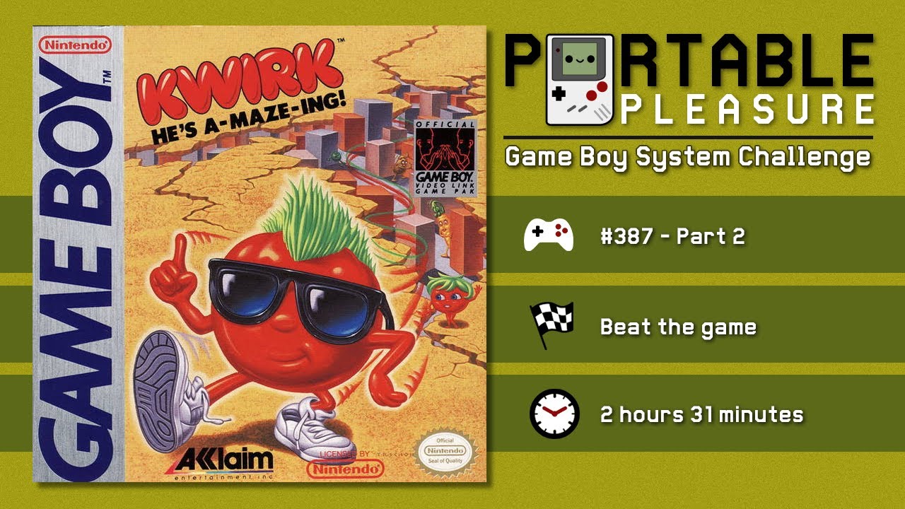 Kwirk | Game 387 - Part 2 | Portable Pleasure - YouTube