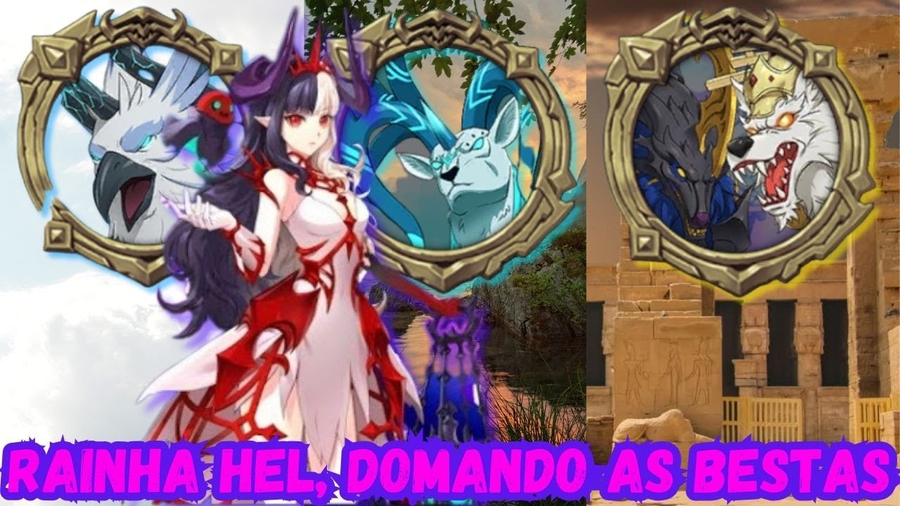 RAINHA HEL, DOMANDO AS BESTAS | 7DS | The Seven Deadly Sins Grand Cross ...