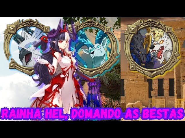 RAINHA HEL, DOMANDO AS FERAS - The Seven Deadly Sins: Grand Cross