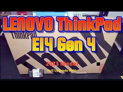 LENOVO ThinkPad E14 Gen 4 ( Non Soldered RAM ) - Unboxing, Disassembly ...
