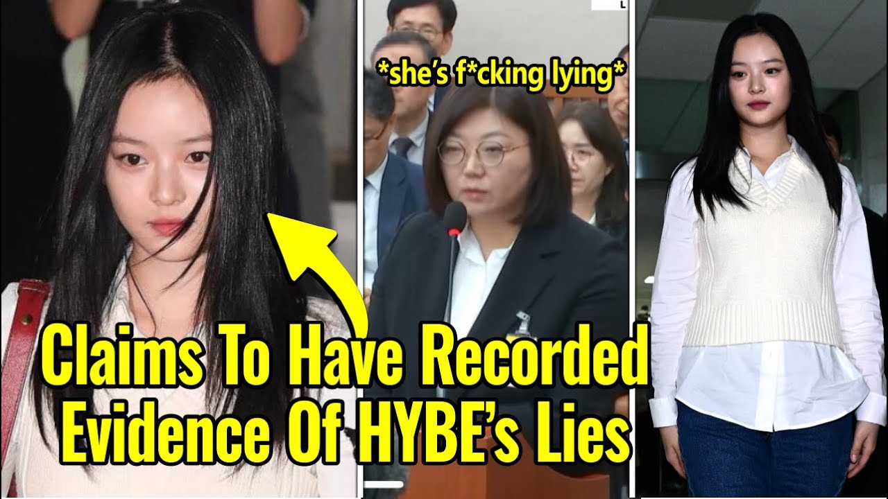 NewJeans’ Hanni Claims To Have Recorded Evidence Of HYBE’s Lies - YouTube