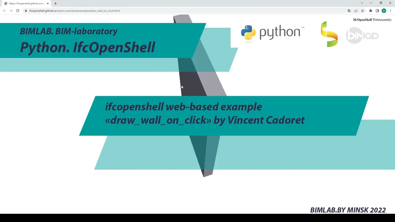 Ifcopenshell Web Based Example Youtube