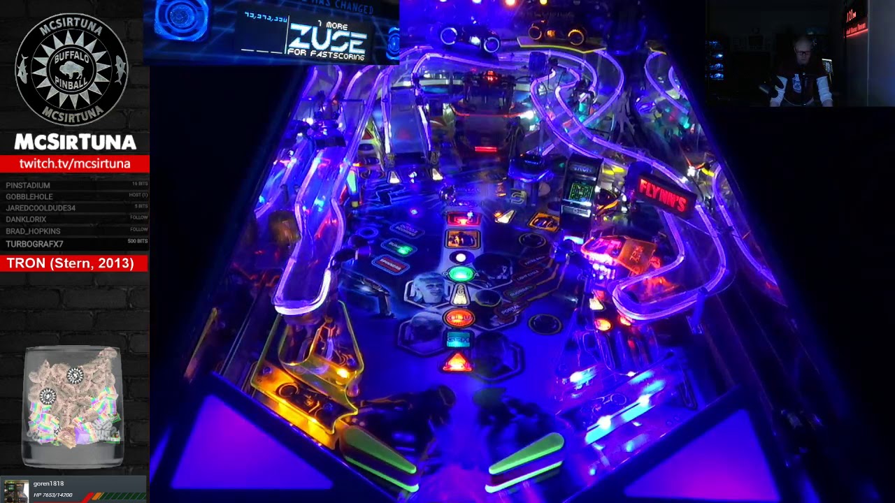 Tron Pinball: Player-Perspective Gameplay with McSirTuna - YouTube