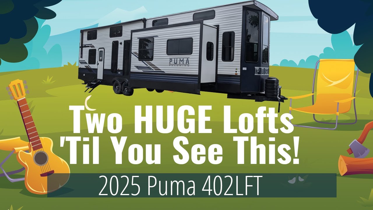 Discover Spacious Luxury in the Sky: Tour the 2025 Puma 402LFT with ...