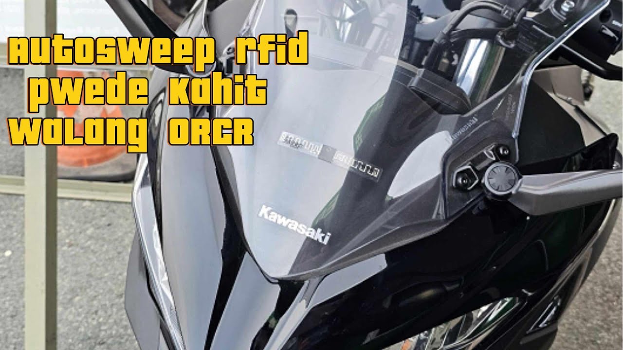 Autosweep RFID Installation l Ninja 400 - Ashiro - YouTube