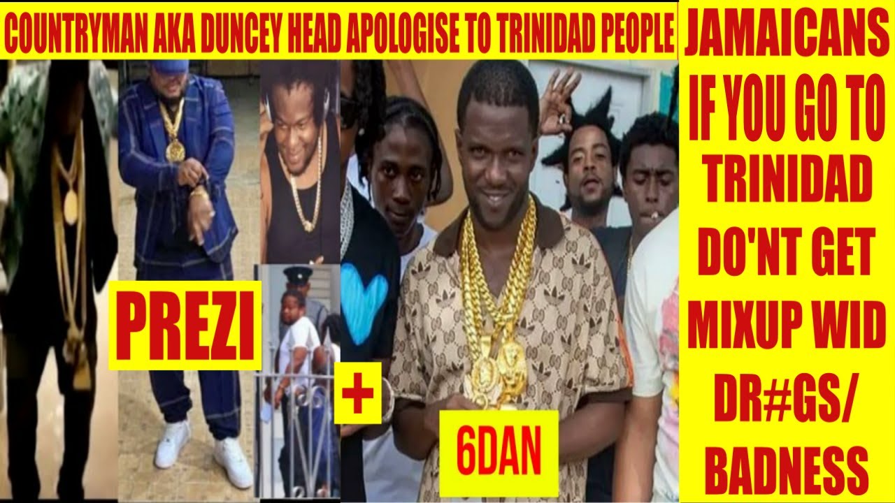 TRINIBAD DUDUS PREZI AND 6 DAN FI LINK UP COUNTRYMAN(Duncey Head ...