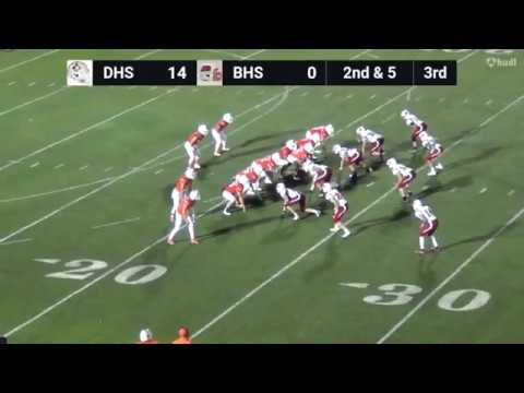 2017 Danville Ironmen Football vs. Bloomsburg - YouTube