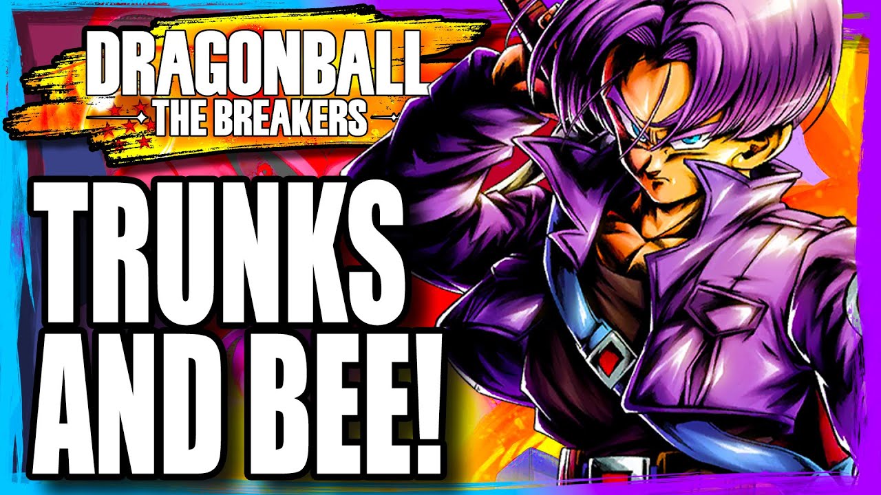 Trunks and Bee fight Super Buu Dragon Ball the Breakers - YouTube