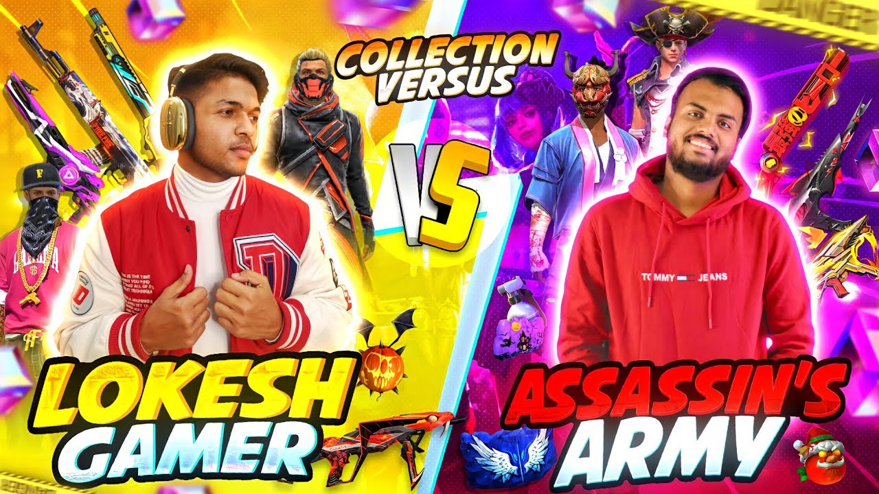 Lokesh Gamer Vs Assassins Army Best Collection Battle Who Will Win The ...